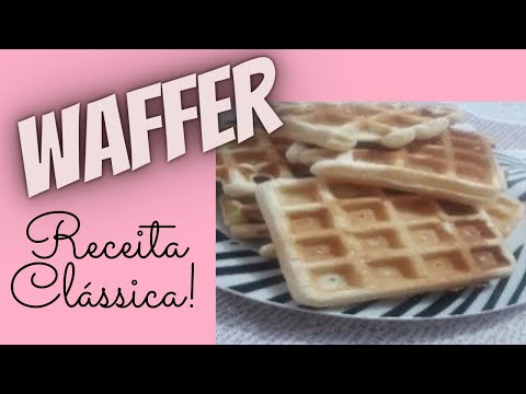WAFFER - MUITO FÁCIL DE FAZER - YouTube