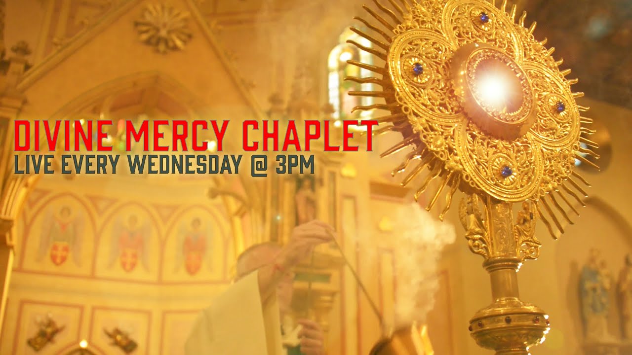 Divine Mercy Chaplet & Adoration Live @ St. Patrick's - YouTube