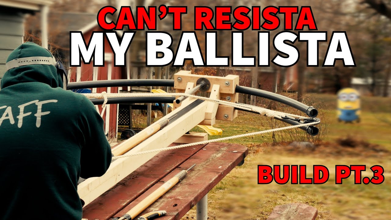Young Ballista on the Track (BALLISTA BUILD PT.3) - YouTube