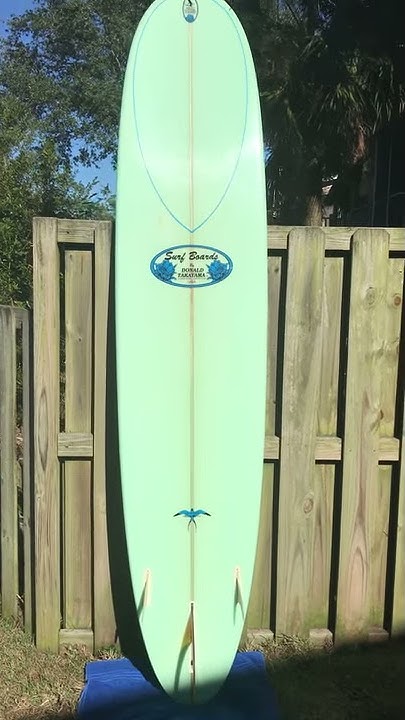 9' Takayama Longboard - YouTube