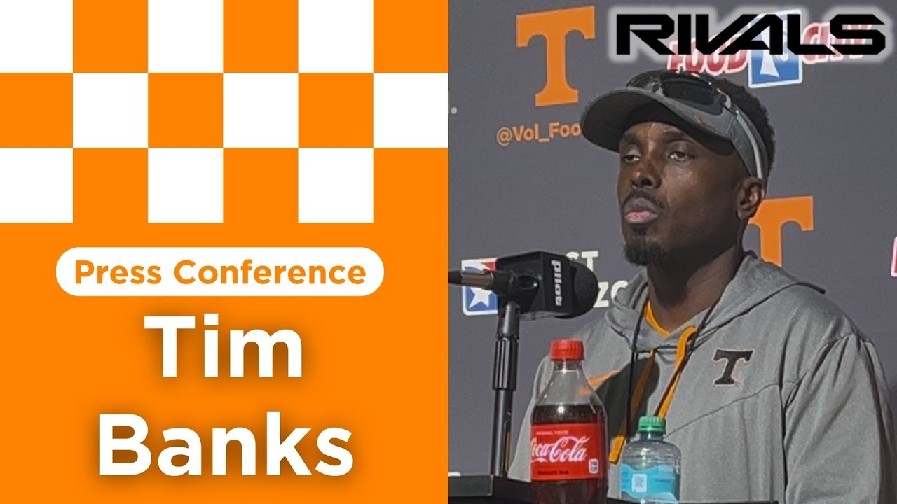Tennessee football defensive coordinator Tim Banks talks 2025 spring ...