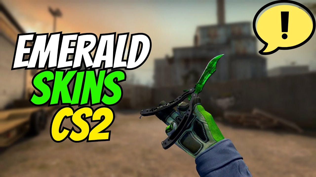 EMERALD Skins on CS2 - YouTube