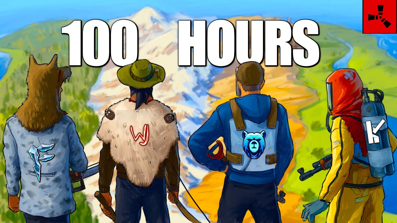 I Played 100 Hours of Rust against the 3 Greatest Solos... - YouTube