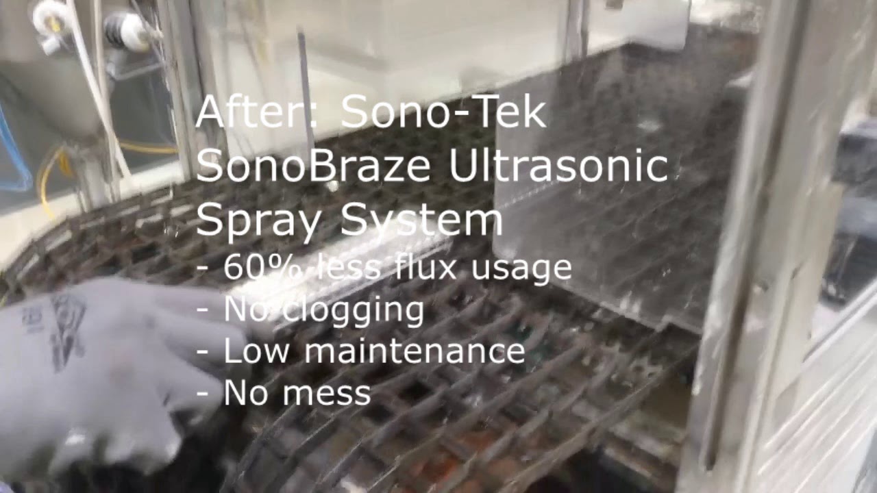 Paint Flux machine - Before and After Parco vs SonoBraze - YouTube