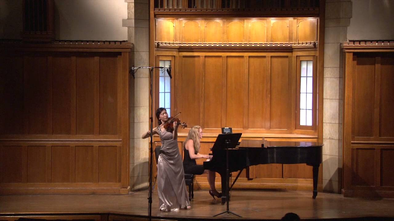 Yejin Han_Frank Bridge Two piece for viola and piano - YouTube