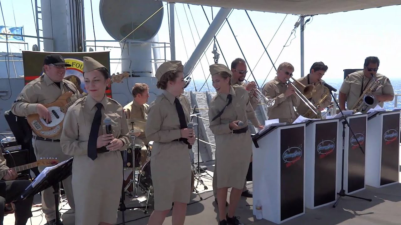 A Tisket A Tasket Lane Victory Catalina Cruise Swing Cats Big Band Tap ...