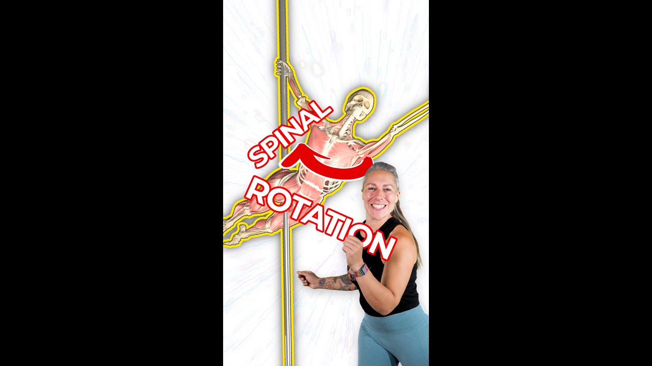 Spinal rotation for pole dancers? - YouTube