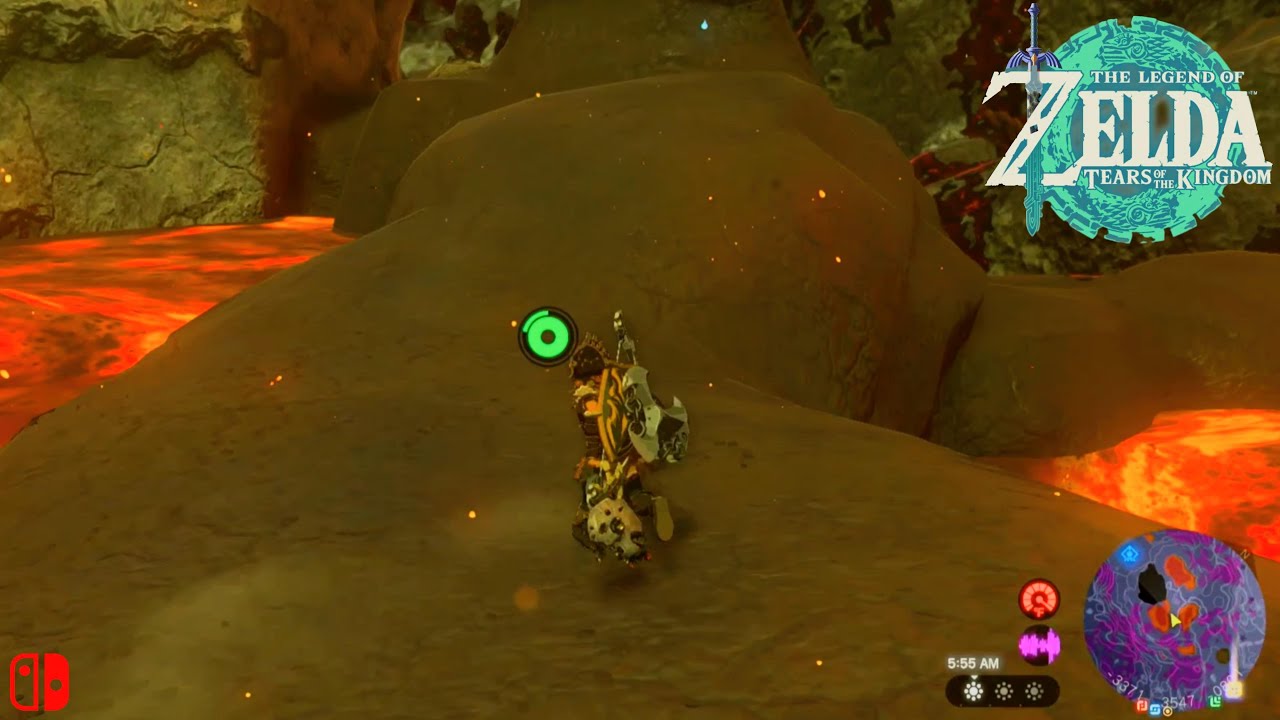 Legend of Zelda TOTK - Defeat Colgera, Stone Talus & Goflam's Lavafalls ...