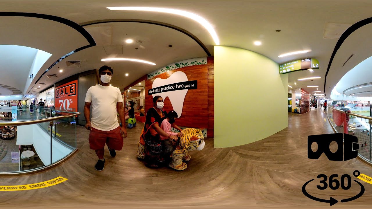 ZOOMOVE ANIMAL RIDE AT CHANGI CITI POINT ||VR 360° Travel ||Go Virtual ...
