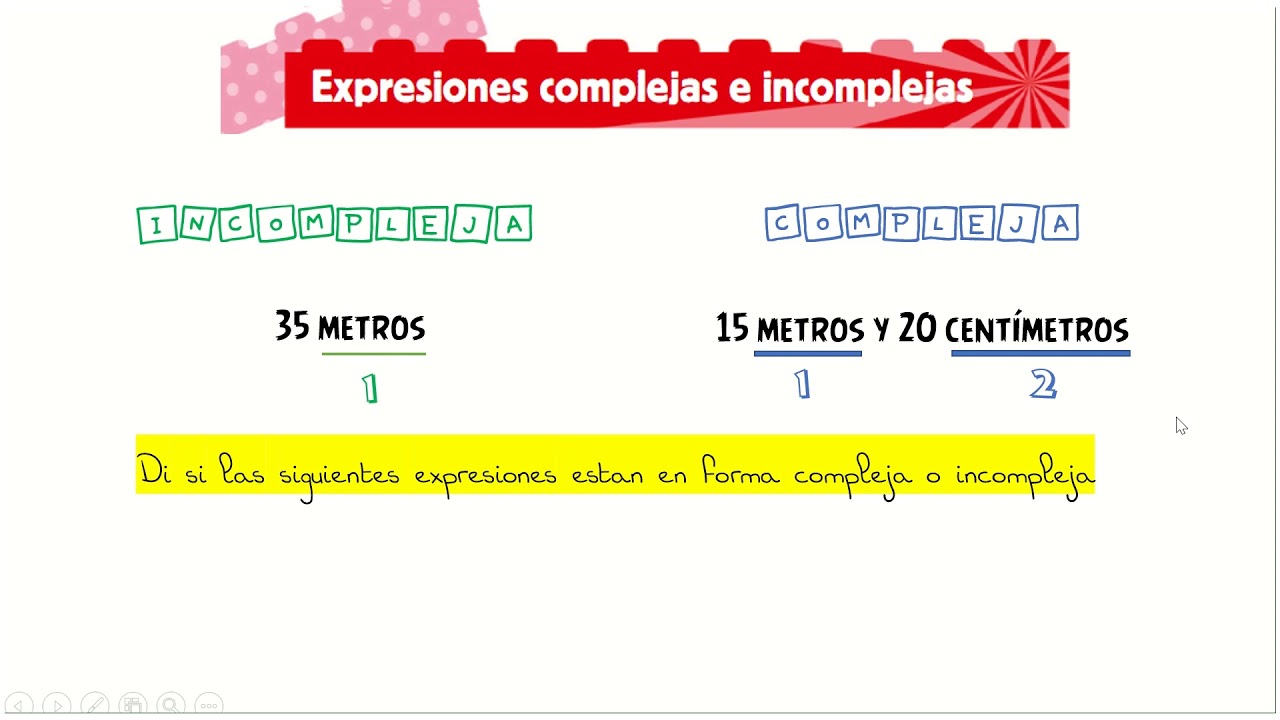 Forma compleja e incompleja - YouTube