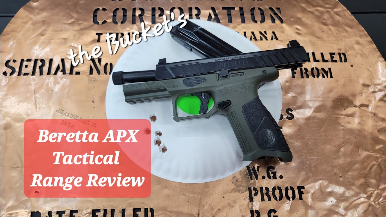 Beretta APX A1 Tactical Range Review - YouTube