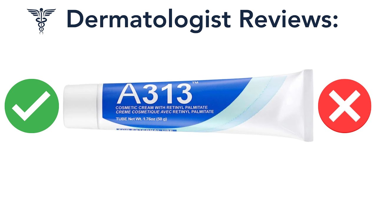 A313 Cream Review from Dermatologist (Is It Really Tretinoin?!) - YouTube
