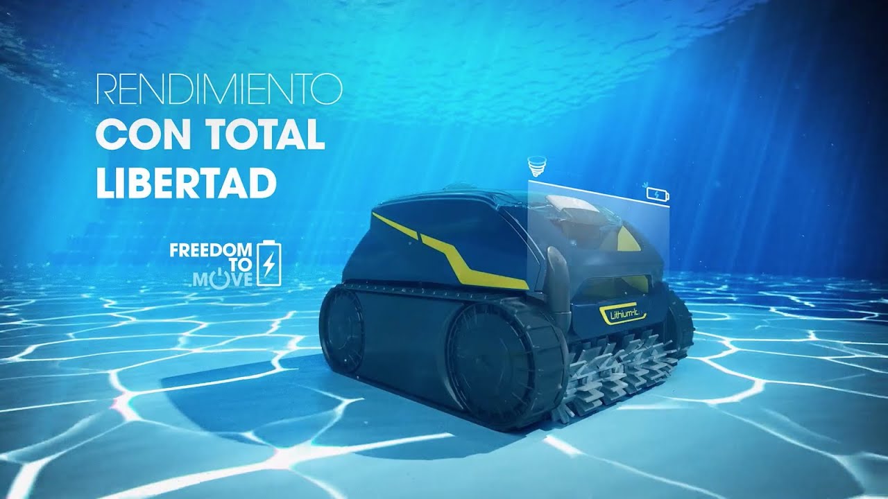 Zodiac FREERIDER RF 5400 iQ - Robot Limpiafondos Sin Cables - YouTube