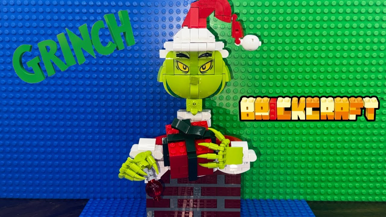 Brickcraft Up The Chimney Grinch SPEED BUILD 504 pcs - YouTube