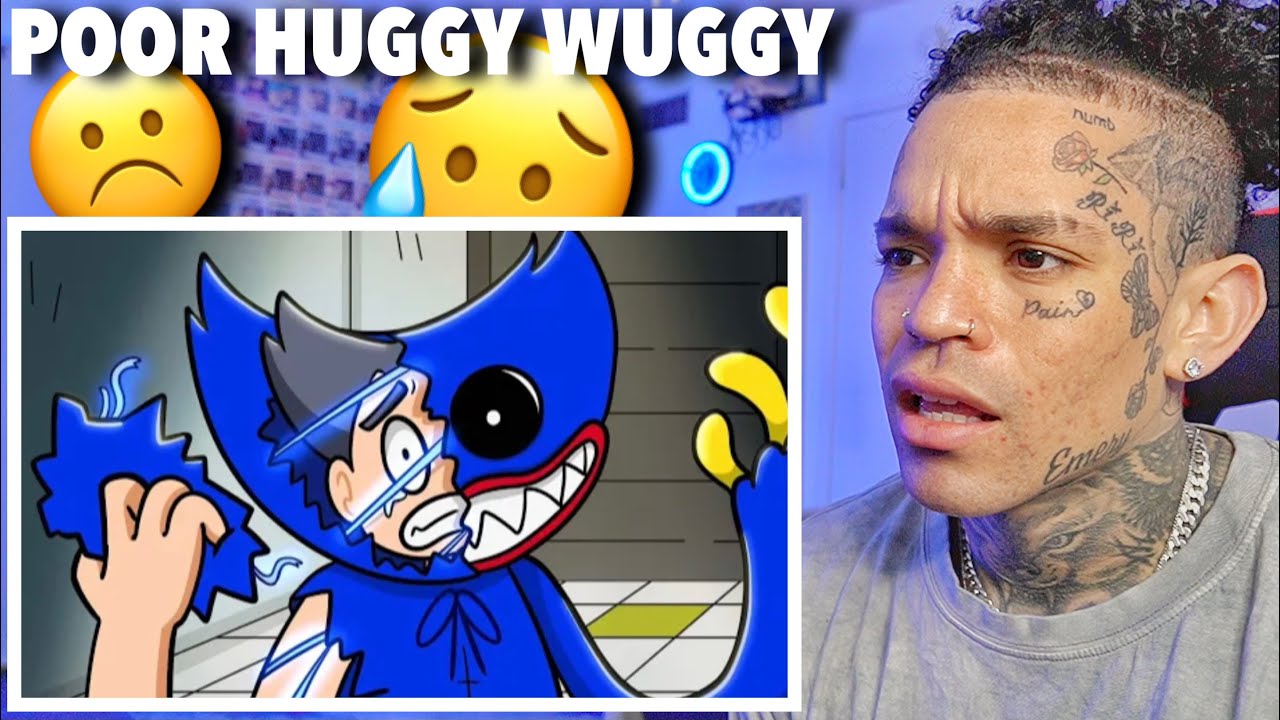 GameToons - HUGGY WUGGY'S SAD ORIGIN STORY... (Poppy Playtime Animation ...