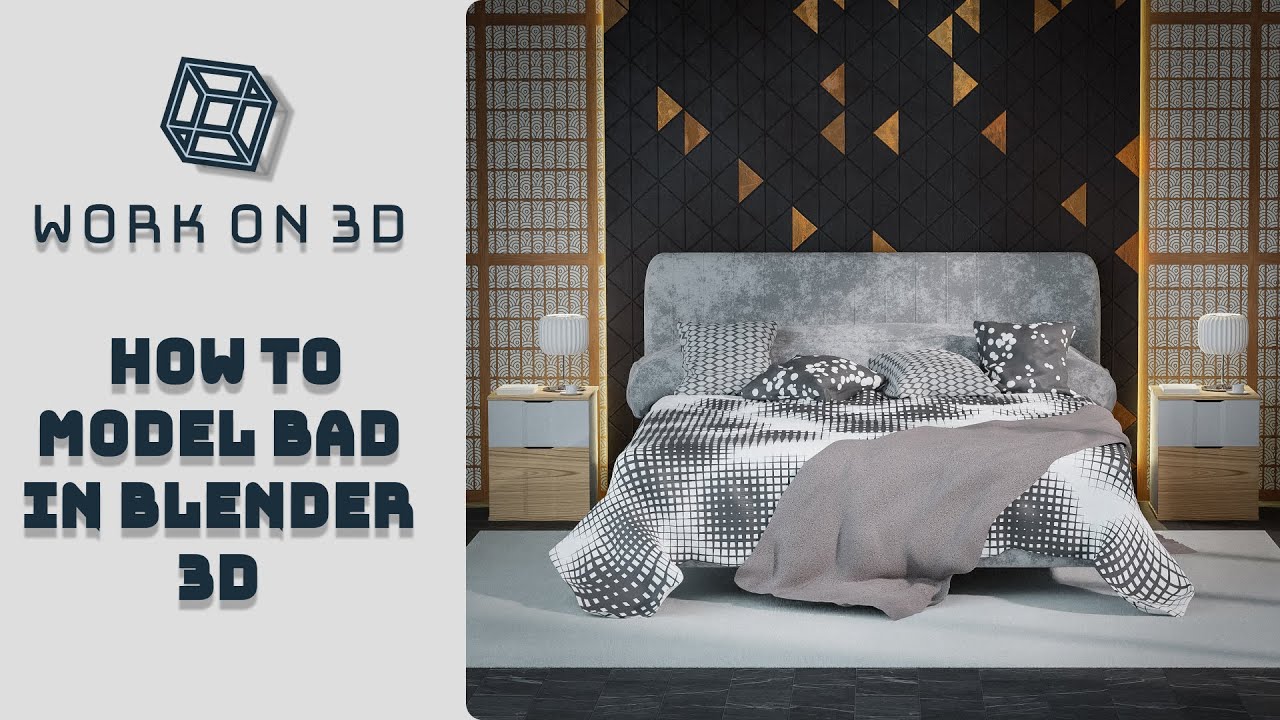 How to model bad in Blender 3D - YouTube