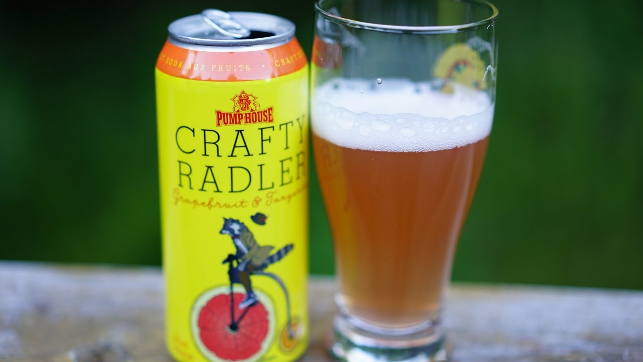 Pump House Crafty Radler - #911 - Maxwell Starr's Beer Review - YouTube