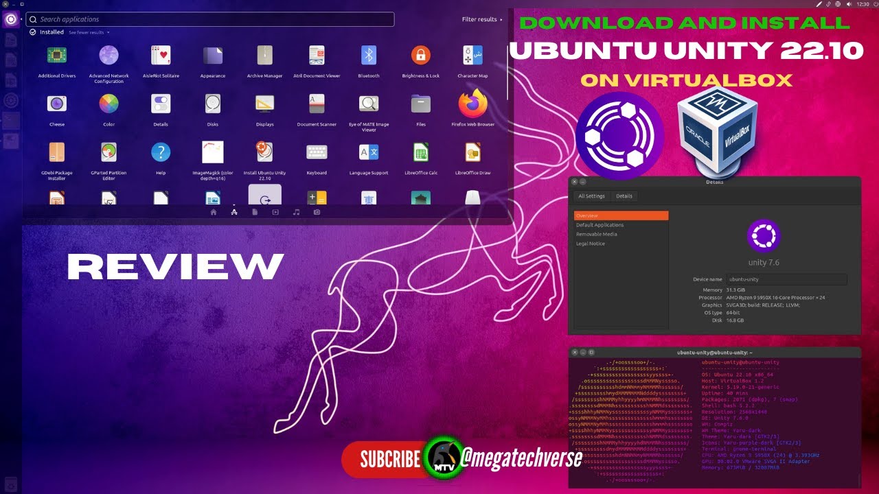 How to Install Ubuntu unity on VirtualBox in Windows 11 - 2023 [HINDI ...
