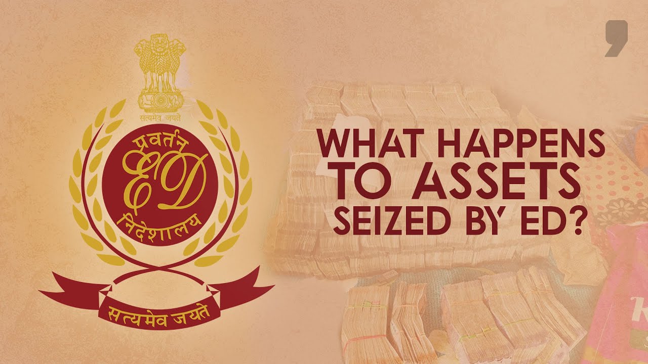 What Happens to Assets Seized in an ED Raid? | News9 Plus decodes - YouTube