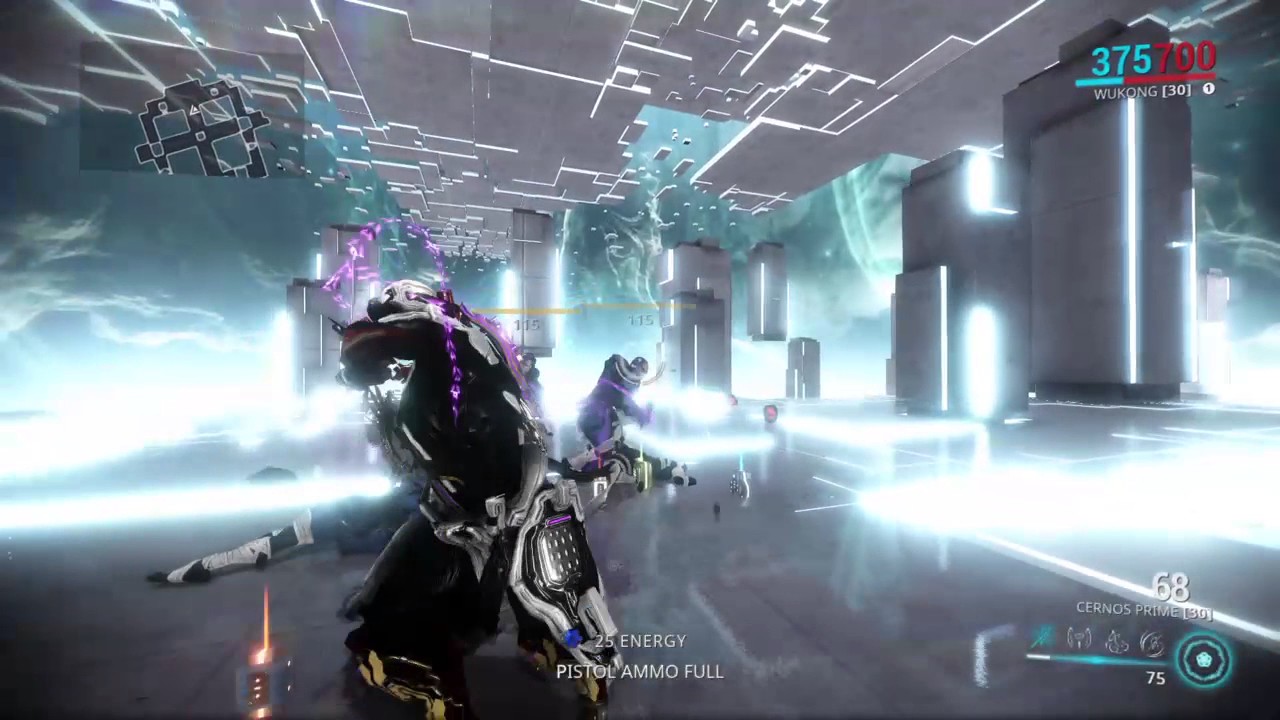 WARFRAME- Cernos Prime VS 20 lvl 115 Drekar Butchers + Build - YouTube