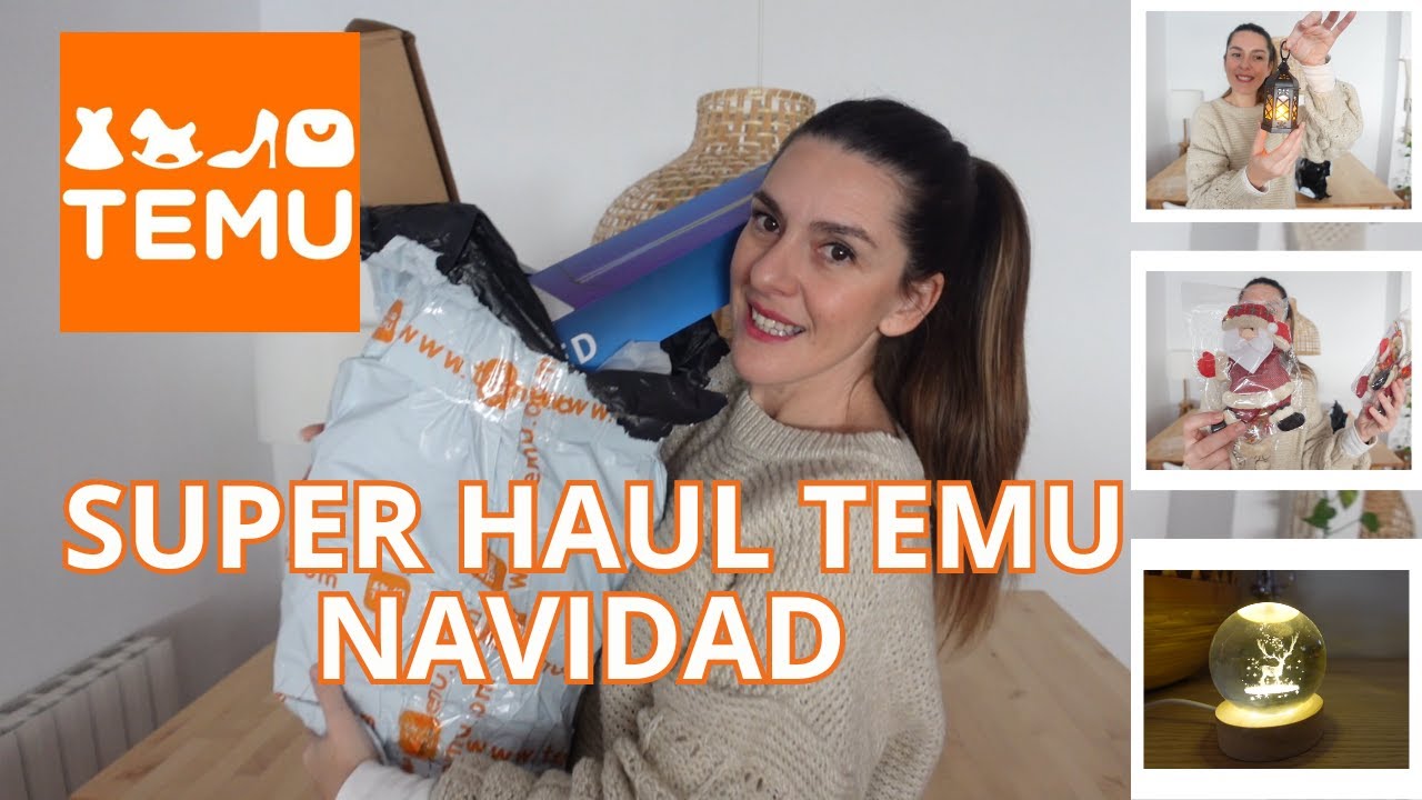 HAUL TEMU Deco Navidad, deco hogar, iluminación Descuentos Exclusivos ...