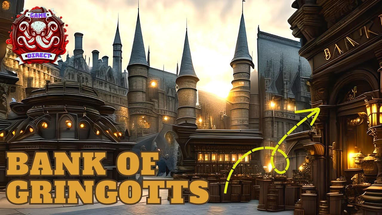 Exploring the Wizarding Bank of Gringotts | Hogwarts Legacy Gameplay ...