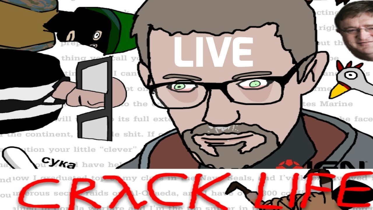 🔴 HALF-LIFE - CRACK-LIFE: CAMPAIGN MODE - Full Playthrough - YouTube