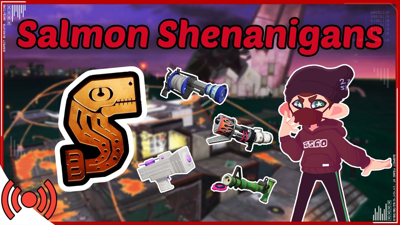 Splatoon 2 | Salmon Shenanigans Livestream #3! - YouTube