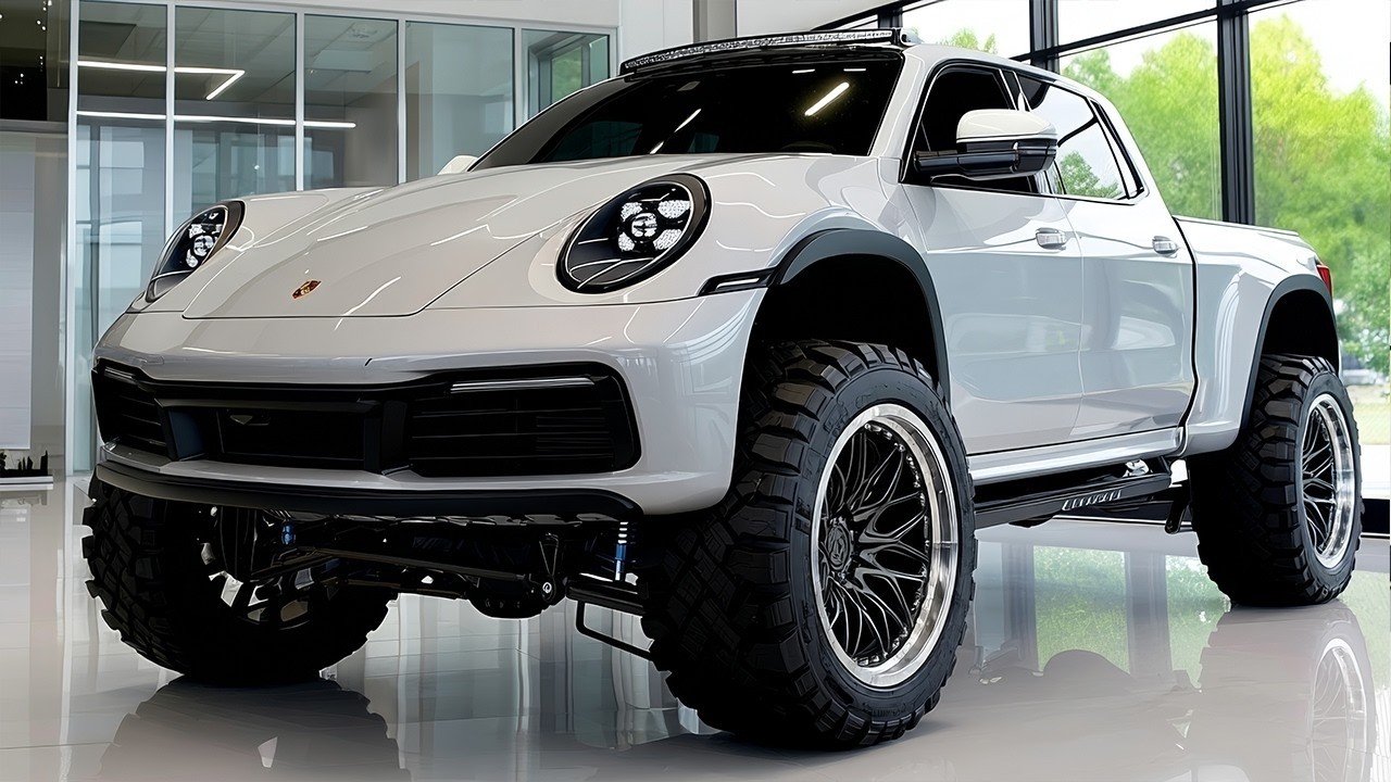 What Happens When a Porsche 911 Becomes a Monster Truck? - YouTube