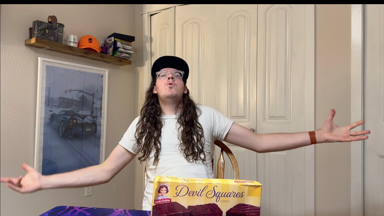Little Debbie Devil Squares review - YouTube