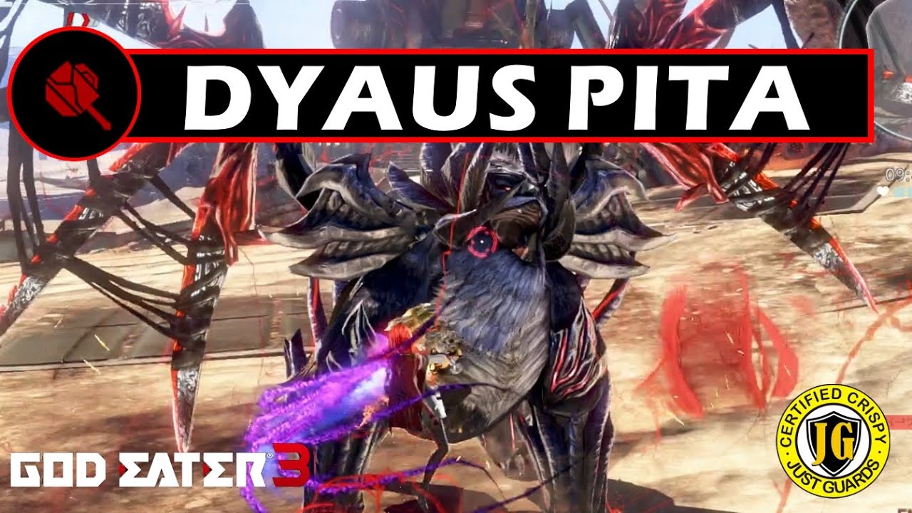 Winged Dyaus Pita [Boost Hammer] - God Eater 3 - YouTube
