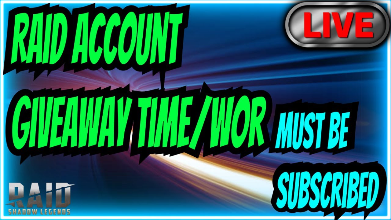 Free Raid Account Giveaway/WOR gameplay #RaidShadowLegends Watcher Of Realms - YouTube