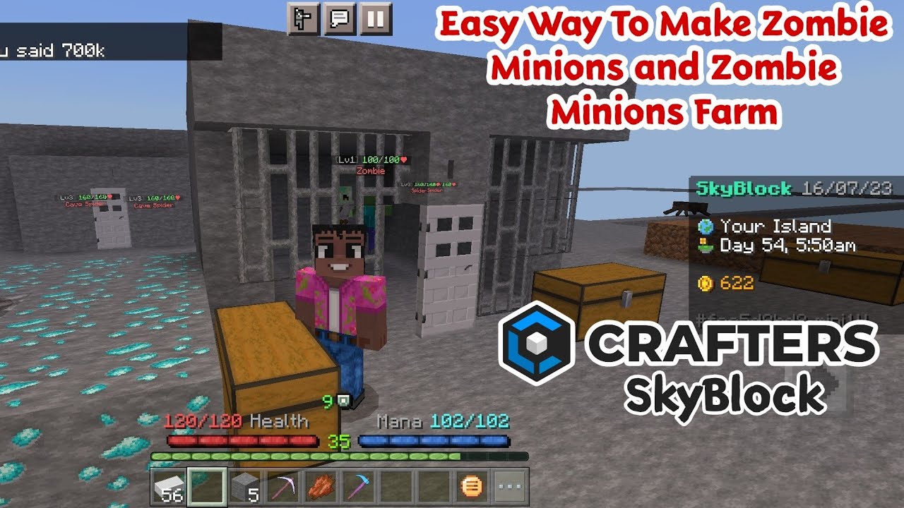 How To Make Zombie Minions CraftersMC (tutorial) - YouTube