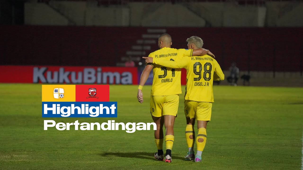 Highlight | PS Barito Putera VS Madura United FC | Pekan 2 - YouTube