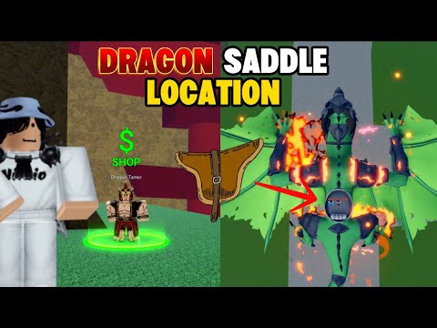 How To Obtain DRAGON SADDLE For Dragon! | (UP 24) Blox Fruits - YouTube