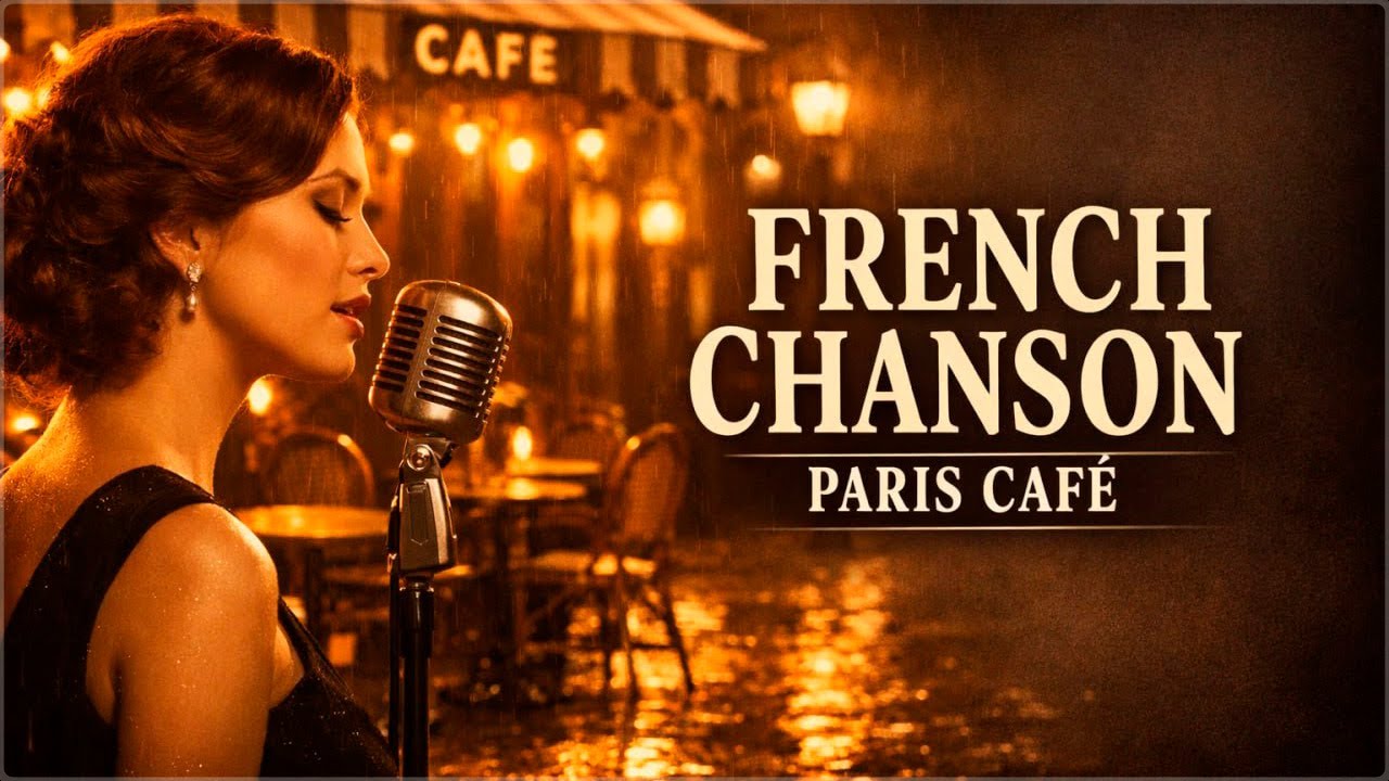 Modern French Chanson — Paris Street‑Café Nights | Warm Female Vocal ...