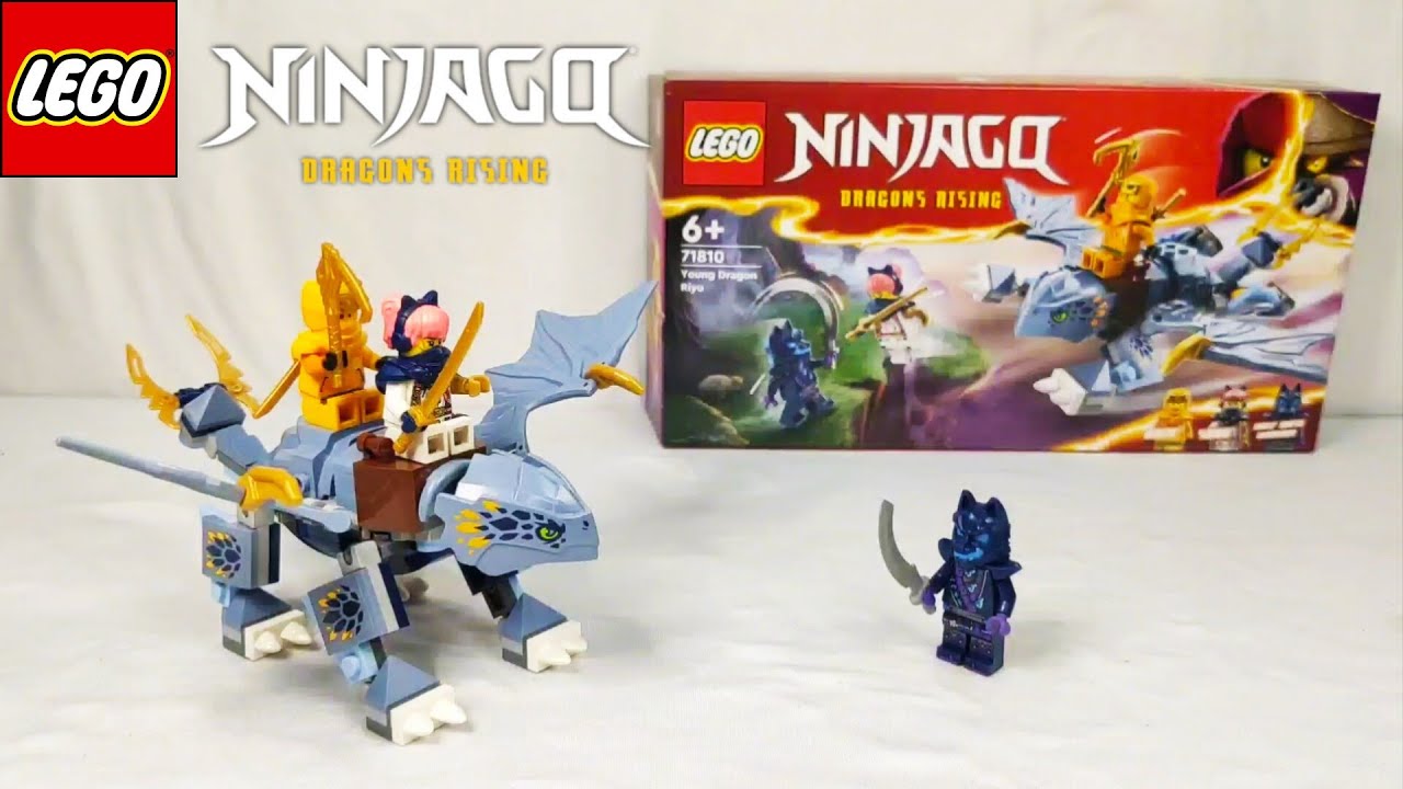 LEGO NINJAGO 71810 Young Dragon Riyu - YouTube