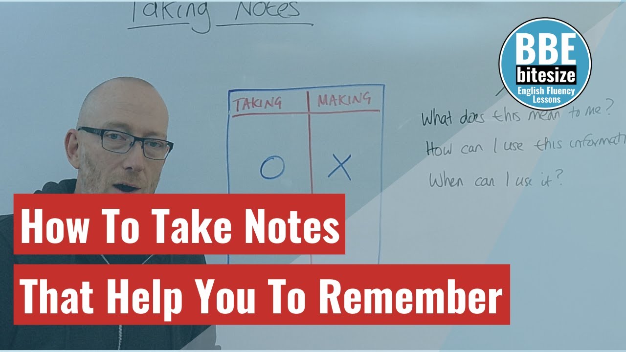Note Taking vs Note Making | A Faster and Better Way To Take Notes ...