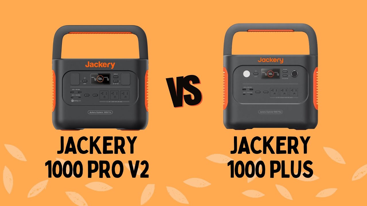 Jackery 1000 Plus VS 1000 Pro V2: How Do They Compare? - YouTube