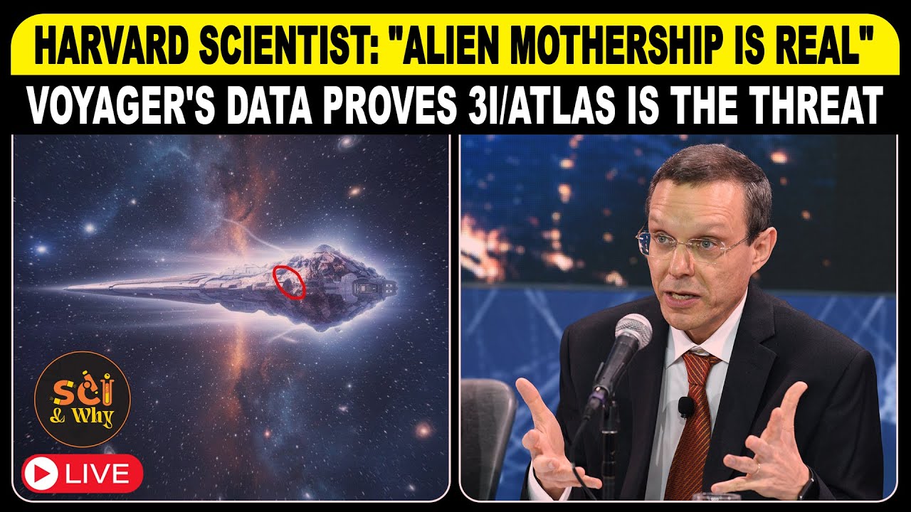 🔴LIVE : Harvard Scientist: "Alien Mothership Is Real" Voyager's Data ...