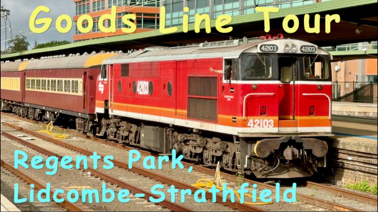 Goods Line Tour - The Return, Regents Park Junctions and Lidcombe to ...