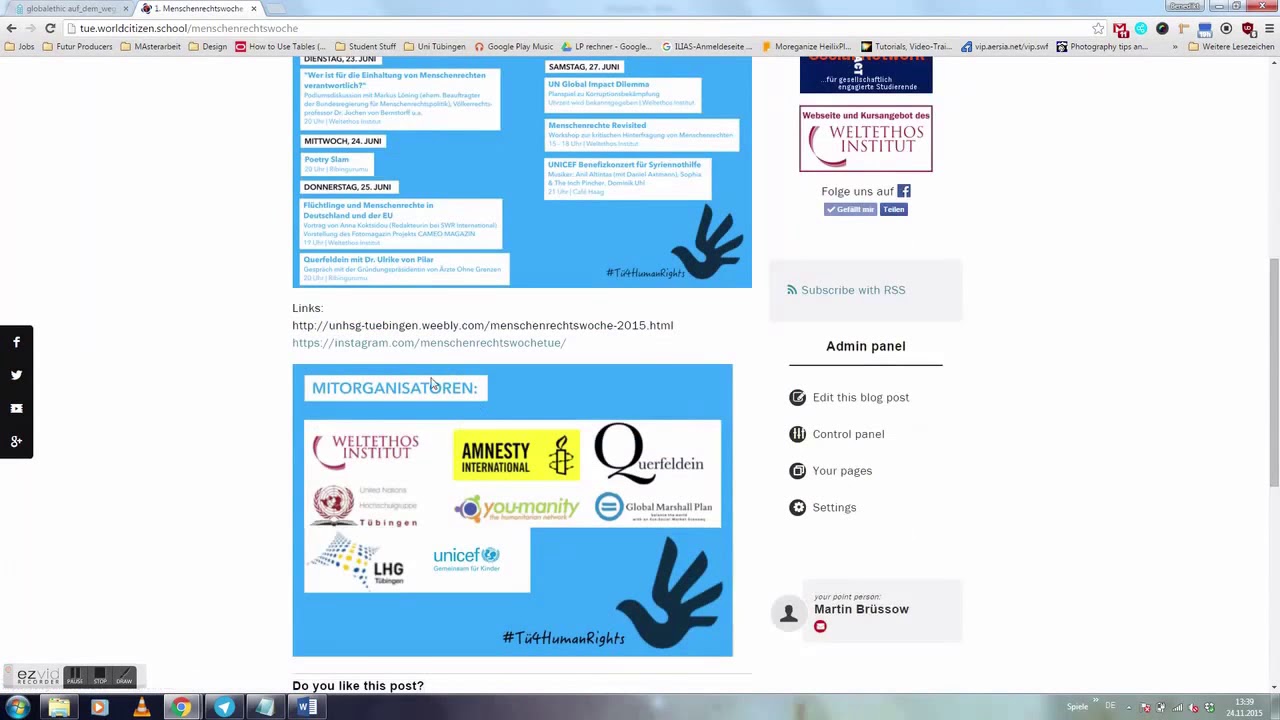 How to post a Blog Post in nationbuilder - YouTube