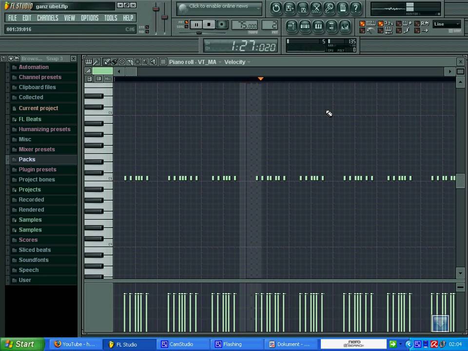 How to make a simple Crunk Beat - YouTube