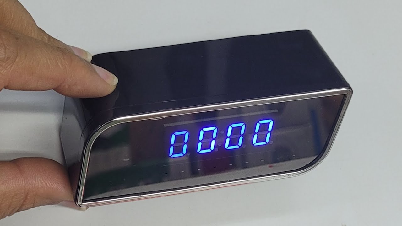 #Câmerarelógio de mesa como configurar Lookcampro - YouTube