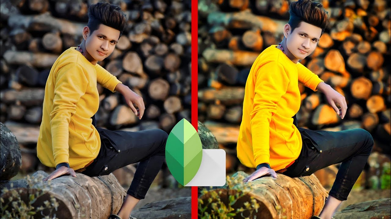 Snapseed photo editing Rad colour background || Snapseed দিয়ে ফটো এডিট করুন খুব সহজে। - YouTube
