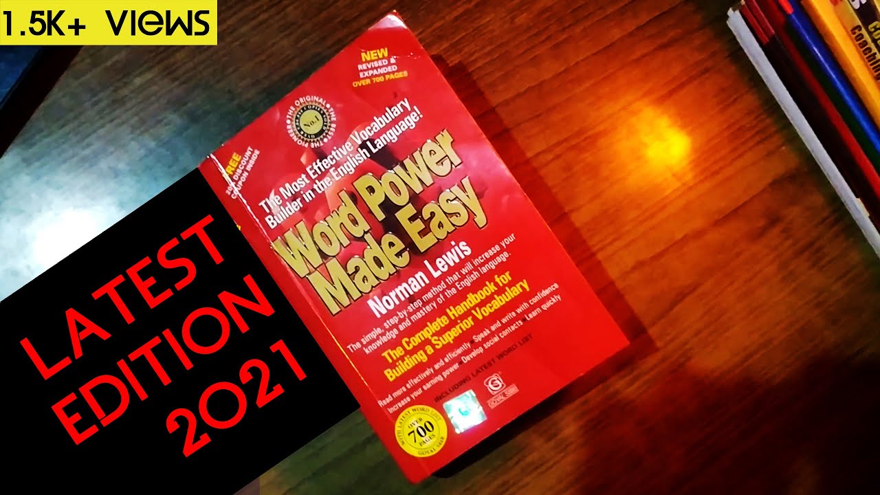 Word Power Made Easy Latest 2021 Edition | Quick Unboxing - YouTube