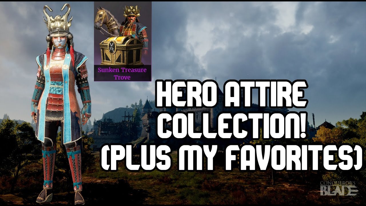 Hero Attire Collection! With New Sunken Treasure Attires! ( Plus My ...
