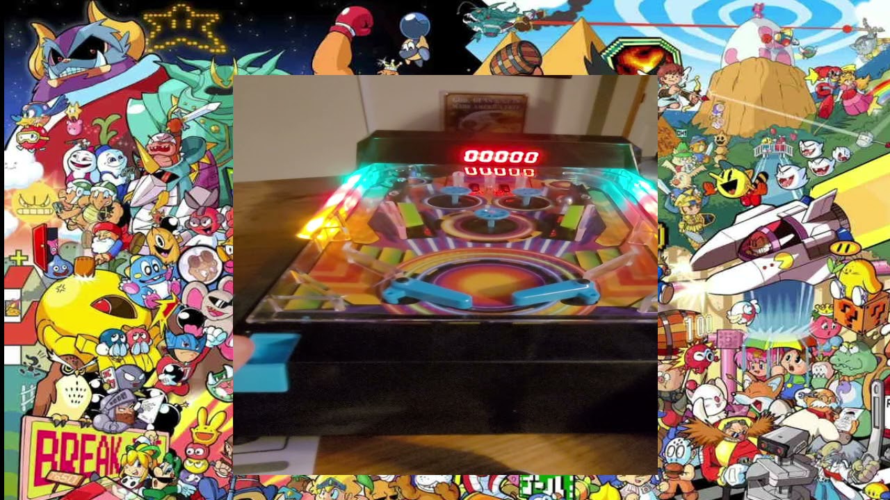 Ambassador Arcade Pinball Game - YouTube