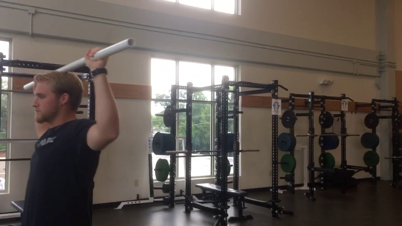 Stick Overhead Squat - YouTube