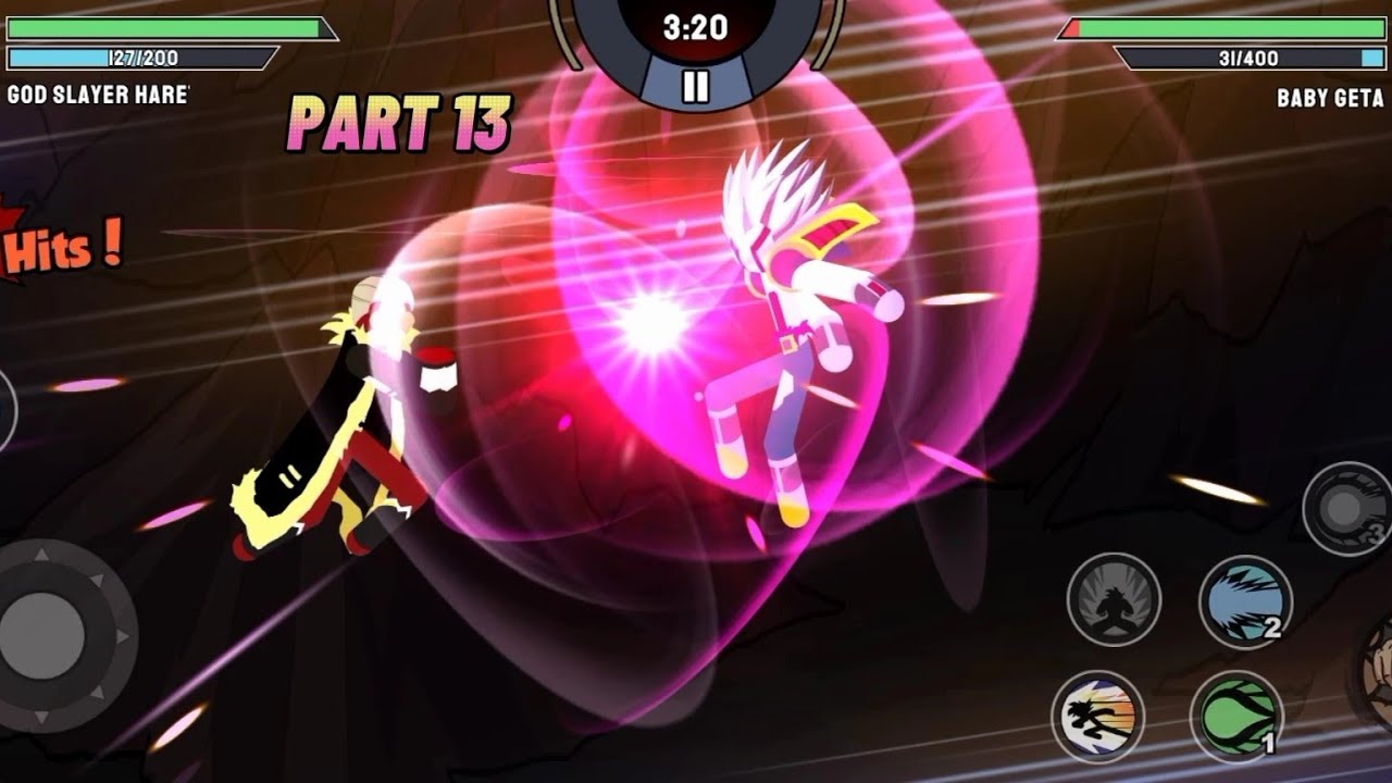 RED VOLCANO SLAYER HARE Part 13 Stickman Warriors Play BY [Proveon ...